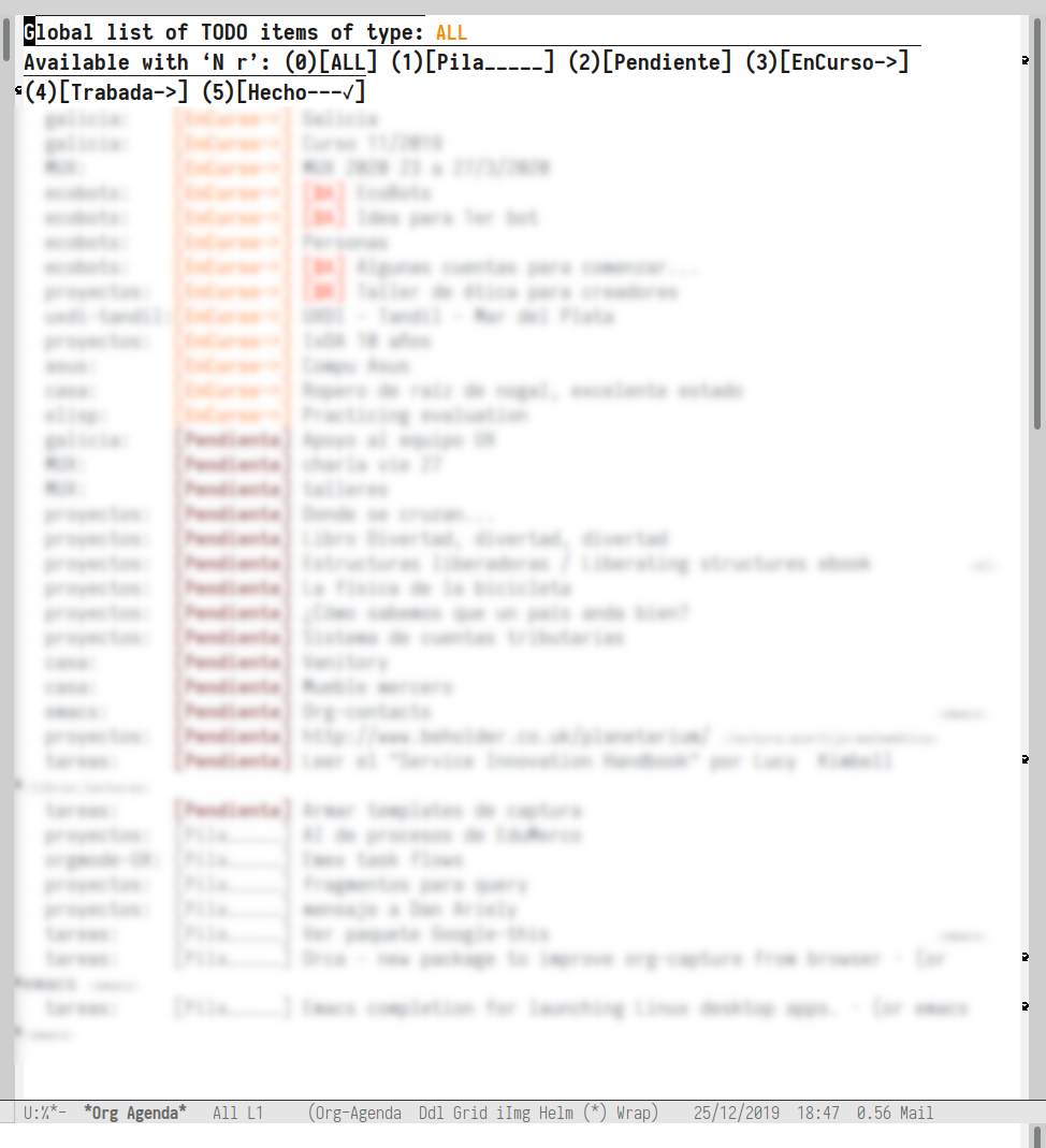 How to filter headings 1 in agenda : r/orgmode